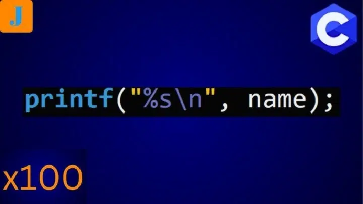 C Program to Print "Sorry" 100 Times